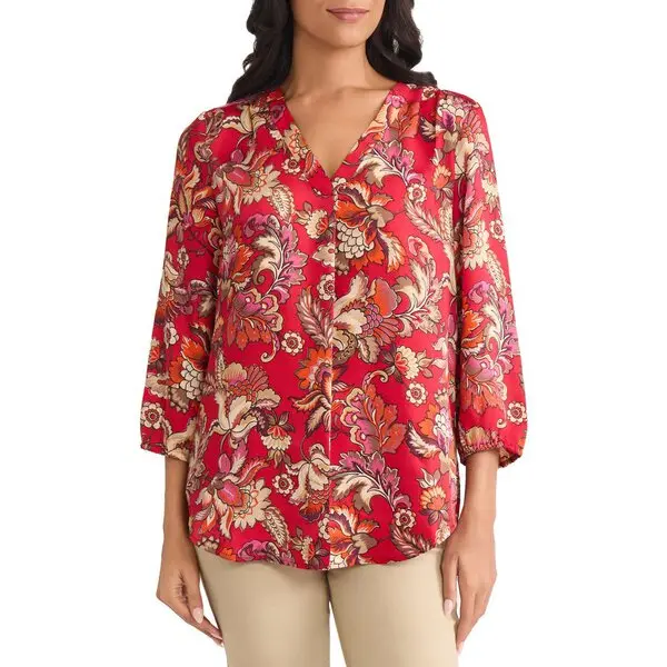 Jones New York Floral Top