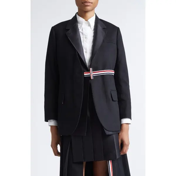 Thom Browne 2-in-1 Cashmere Sport Coat