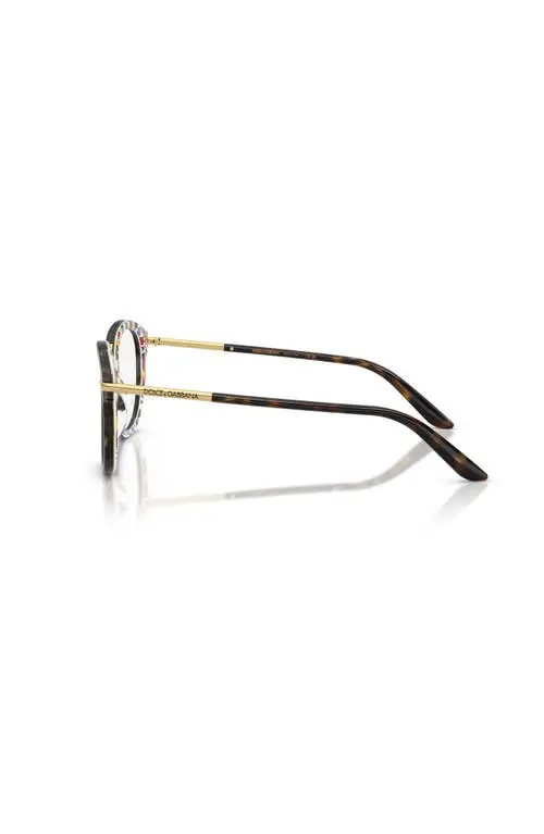 Dolce & Gabbana Phantos Optical Glasses - Tortoise