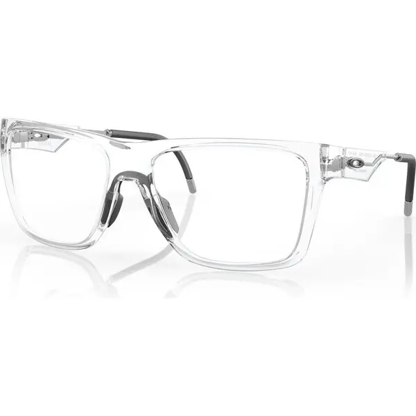 Oakley 56mm Square Optical Glasses - Transparent