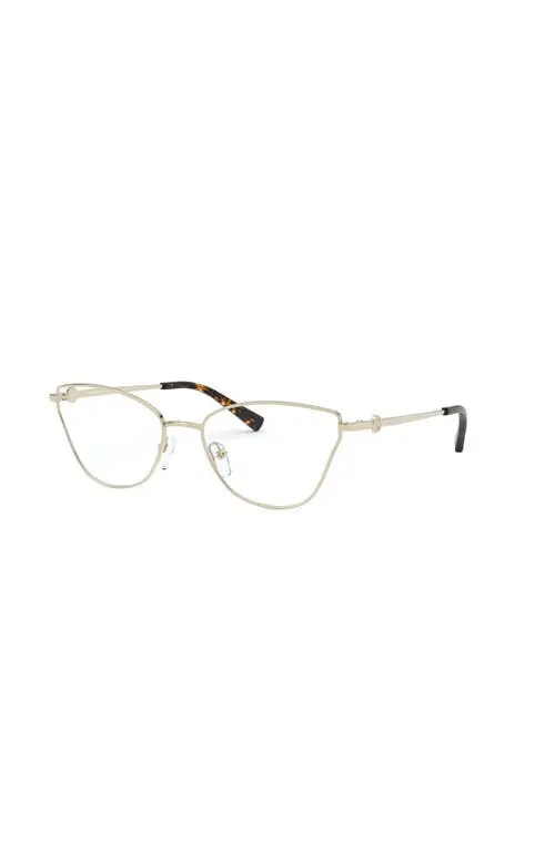 Michael Kors 56mm Cat Eye Optical Glasses - Gold