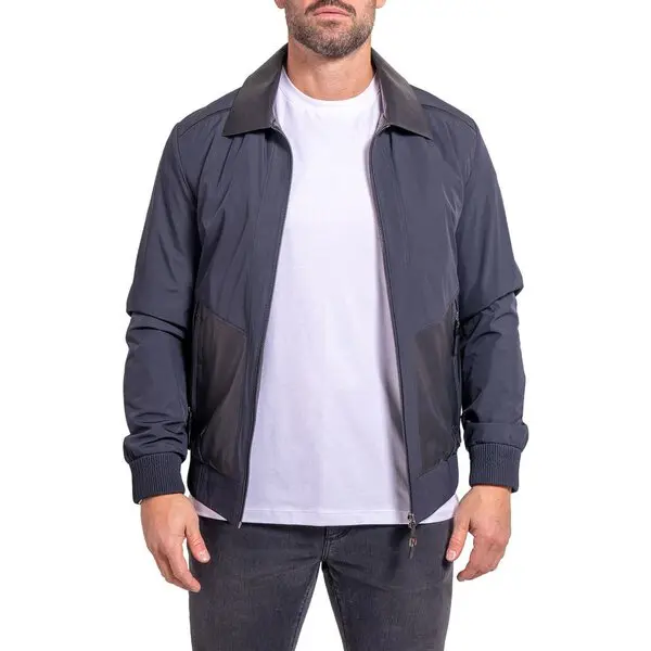 MACEOO Ascension Leather Trim Jacket
