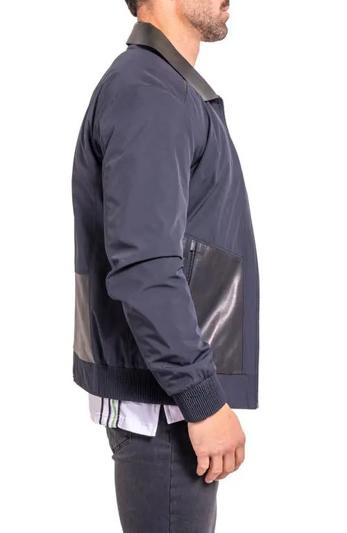 MACEOO Ascension Leather Trim Jacket