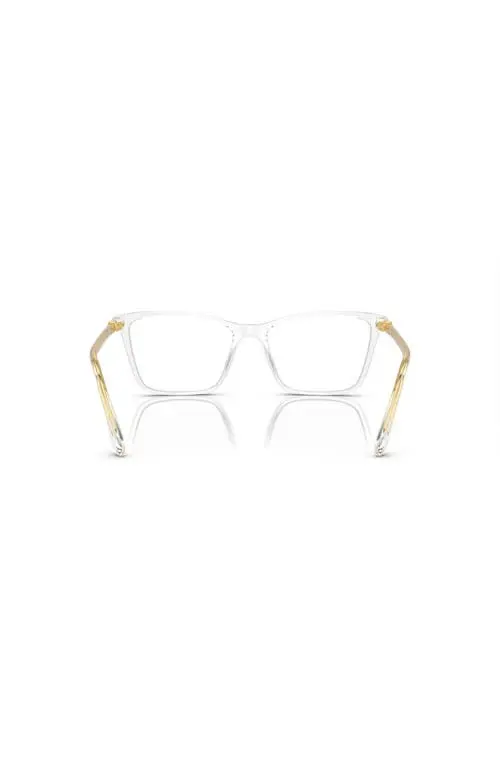 SWAROVSKI 51mm Rectangle Optical Glasses - Transparent