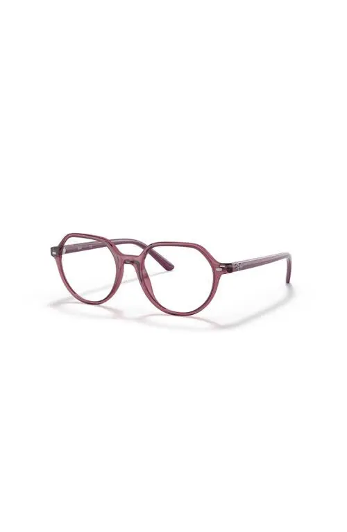 Ray-ban 47mm Square Optical Glasses - Pink