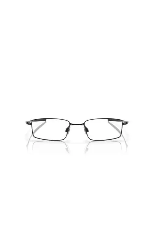 Oakley 53mm Rectangle Optical Glasses - Black