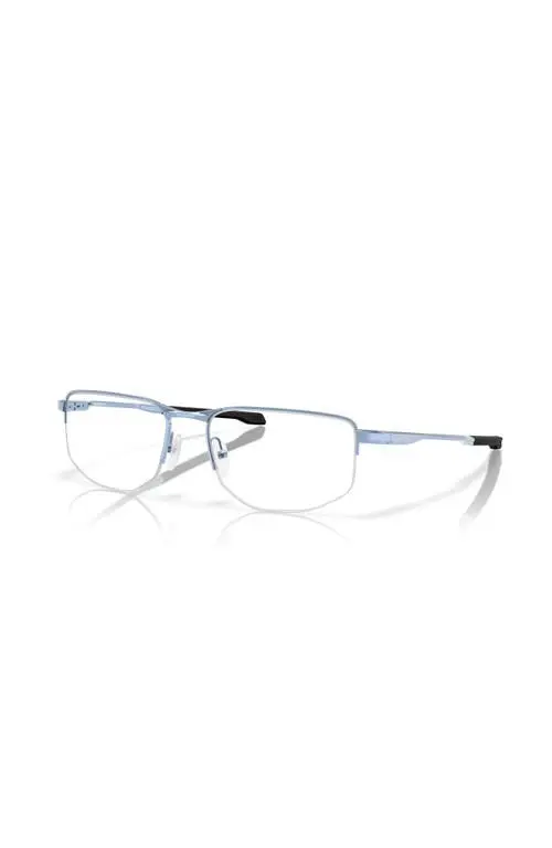 Oakley 56mm Rectangle Optical Glasses - Blue