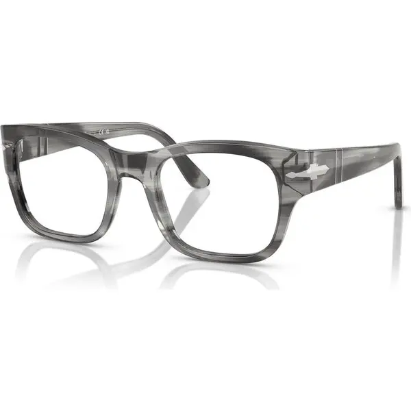 Persol Rectangle Optical Glasses - Grey