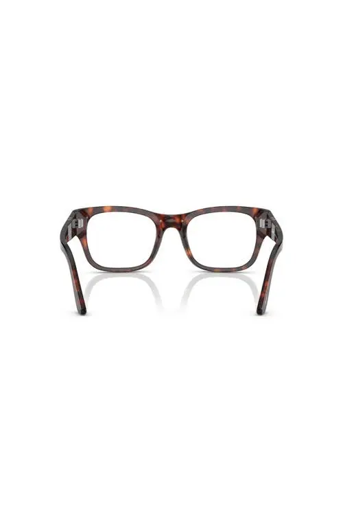 Persol Rectangle Optical Glasses - Tortoise