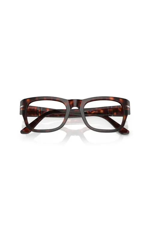 Persol Rectangle Optical Glasses - Tortoise