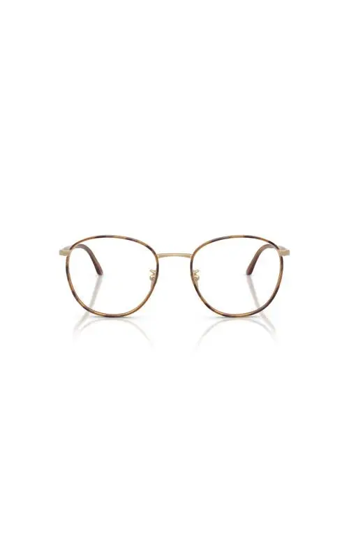 Giorgio Armani 52mm Phantos Optical Glasses - Black