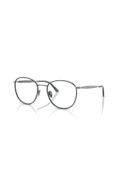 Giorgio Armani 52mm Phantos Optical Glasses - Grey