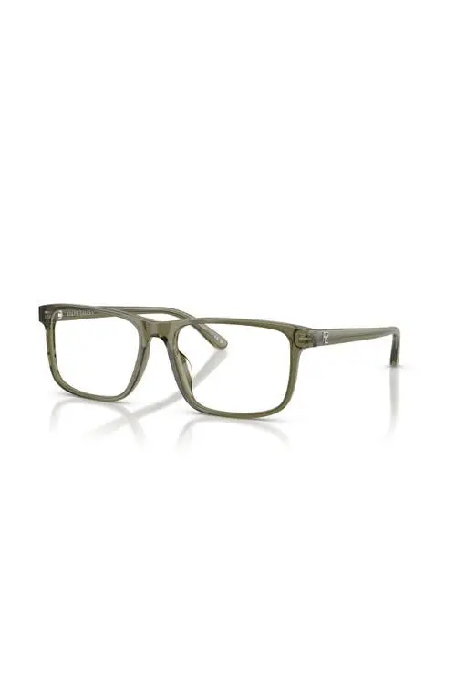 Ralph Lauren 54mm Rectangle Optical Glasses - Green