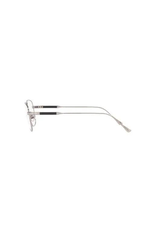 TOM FORD 54mm Square Optical Glasses - Silver