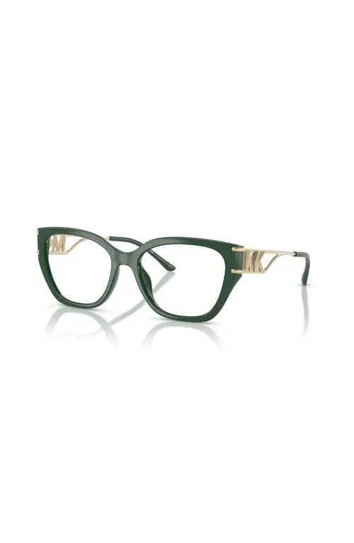 Michael Kors 54mm Square Optical Glasses - Green