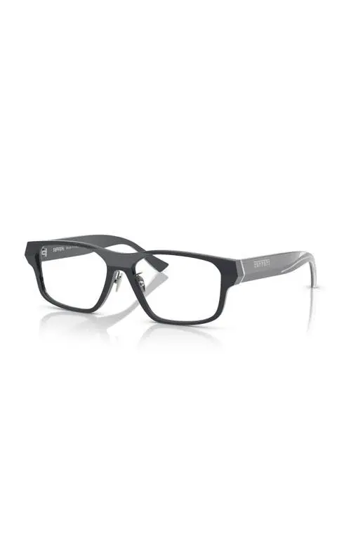 FERRARI 54mm Rectangle Optical Glasses - Grey