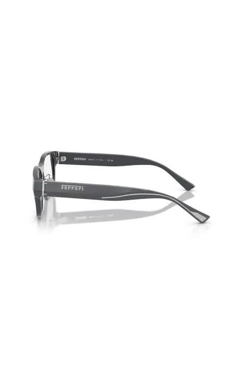 FERRARI 54mm Rectangle Eyeglasses - Grey