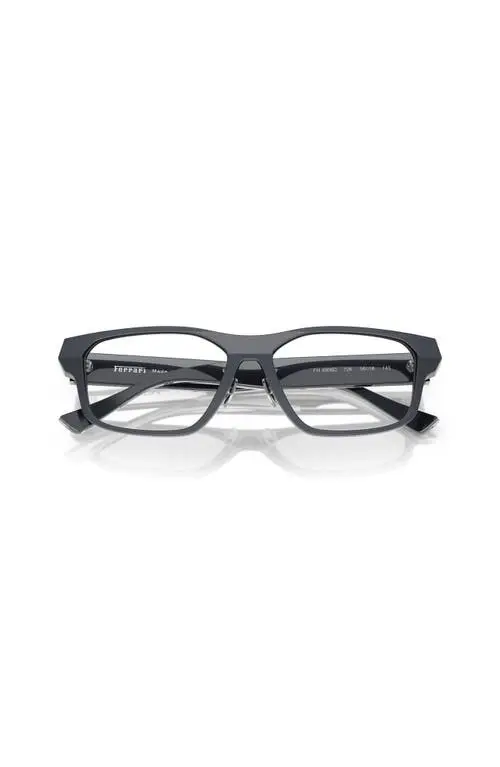 FERRARI 54mm Rectangle Eyeglasses - Grey