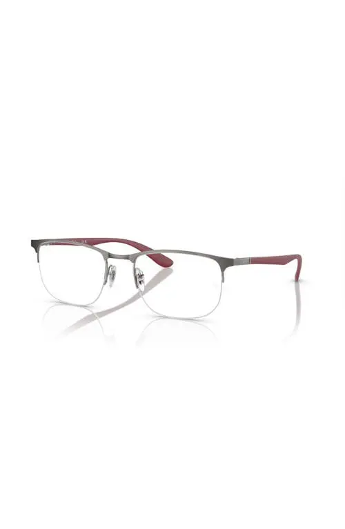 Ray-ban Irregular Optical Glasses - Silver