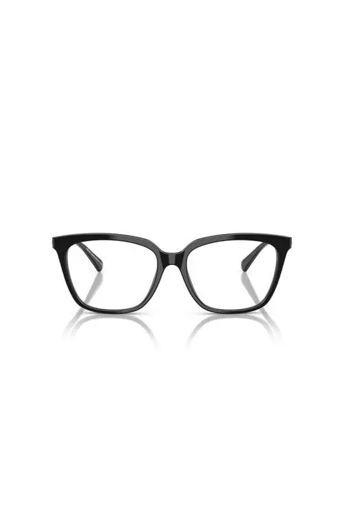 Emporio Armani 55mm Cat Eye Optical Glasses - Black