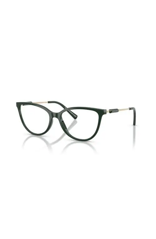 Armani Exchange 54mm Cat Eye Optical Glasses - Green