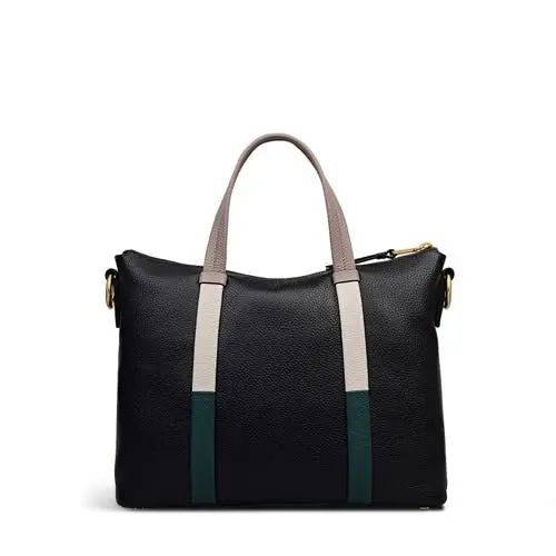 RADLEY Waterloo Way Ziptop Satchel Bag - Black