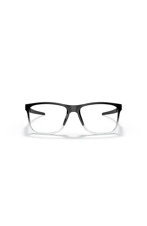 Oakley 55mm Square Optical Glasses - Black/clear