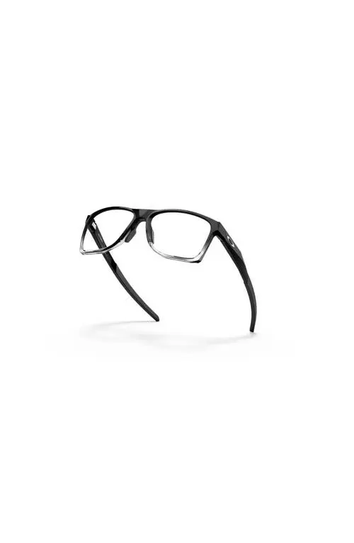 Oakley 55mm Square Optical Glasses - Black/clear