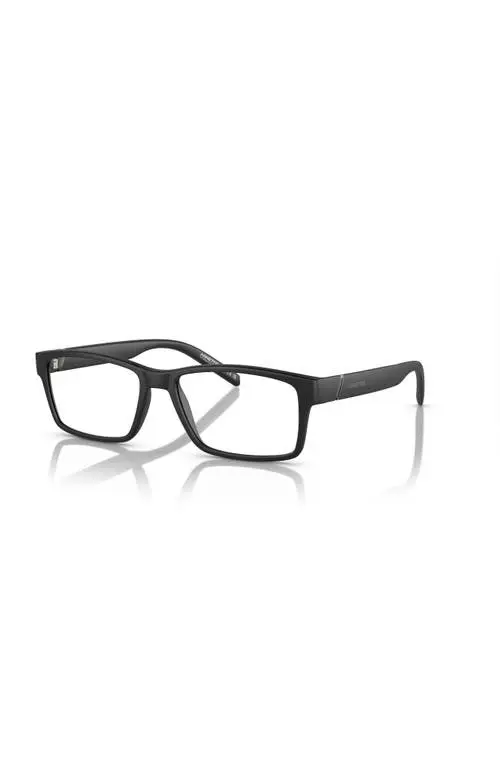 ARNETTE 52mm Rectangle Optical Glasses - Black