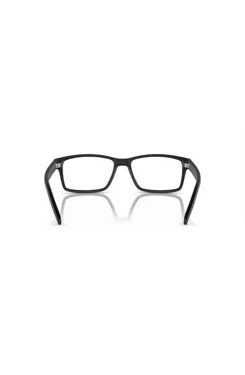 ARNETTE 52mm Rectangle Optical Glasses - Black