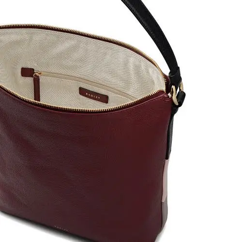 RADLEY Waterloo Way Ziptop Shoulder Bag - Merlot