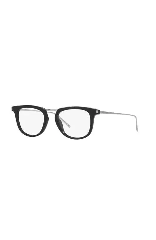 Saint Laurent Acetate Full Rim Eyeglasses - Black