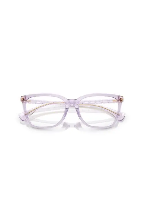 Ralph Lauren 52mm Butterfly Optical Glasses - Violet