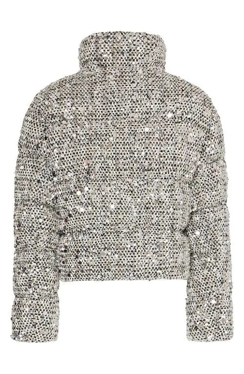 MILLY Hayes Sequin Tweed Jacket
