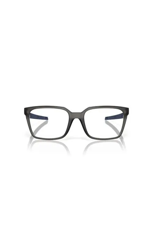 Oakley 55mm Rectangle Optical Glasses - Grey