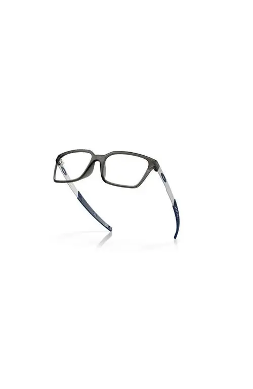 Oakley 55mm Rectangle Optical Glasses - Grey