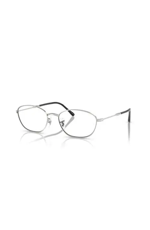 Ray-ban Irregular Optical Glasses - Silver