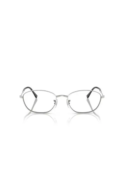 Ray-ban Irregular Optical Glasses - Silver
