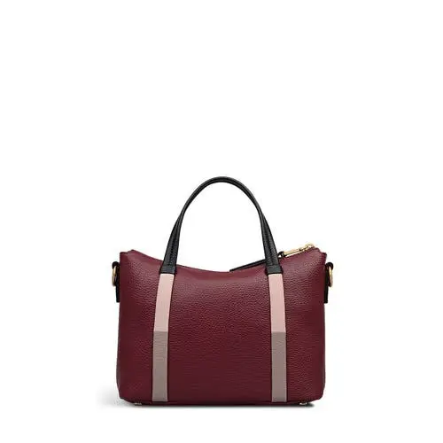 RADLEY Waterloo Way Ziptop Satchel Bag - Merlot