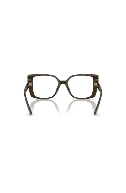 JIMMY CHOO 53mm Butterfly Optical Glasses - Green