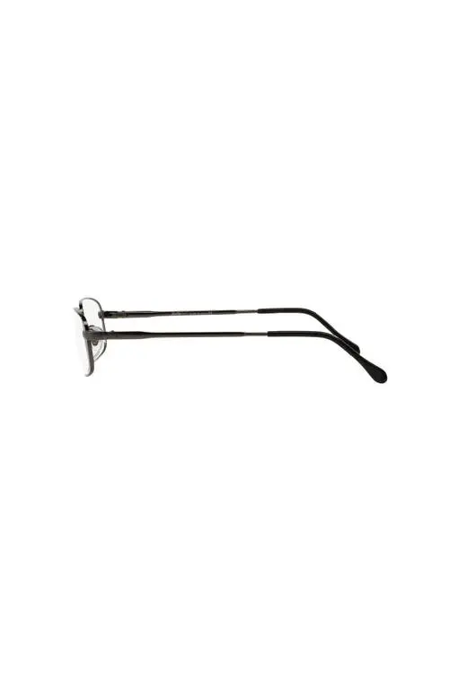 SFEROFLEX Rectangle Full Rim Metal Eyeglasses - Grey