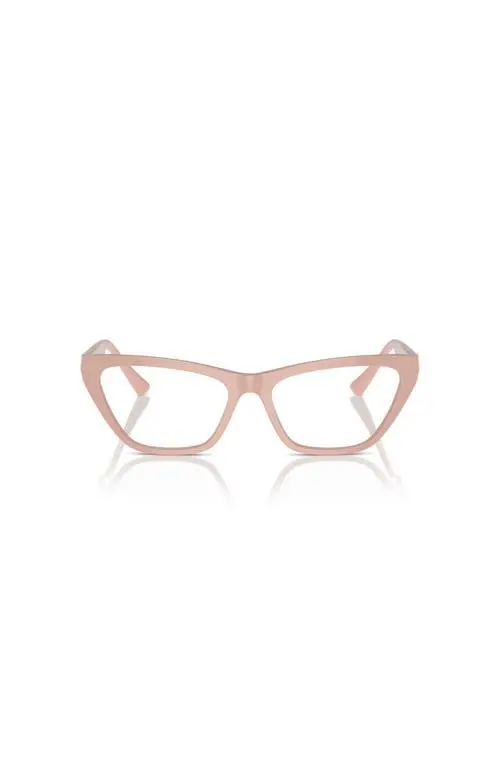 JIMMY CHOO 52mm Cat Eye Optical Glasses - Pink