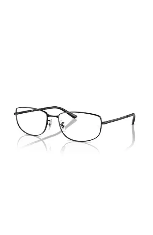 Ray-ban Irregular Optical Eyeglasses - Black