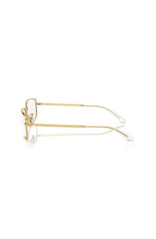 Ray-ban Irregular Optical Eyeglasses - Gold