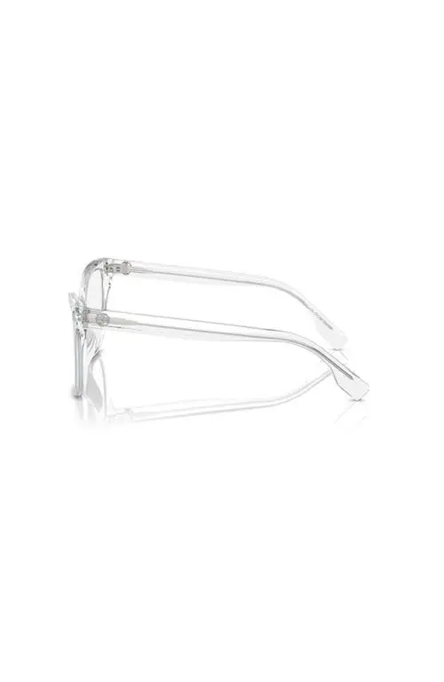 Tory Burch 53mm Cat Eye Optical Glasses - Transparent