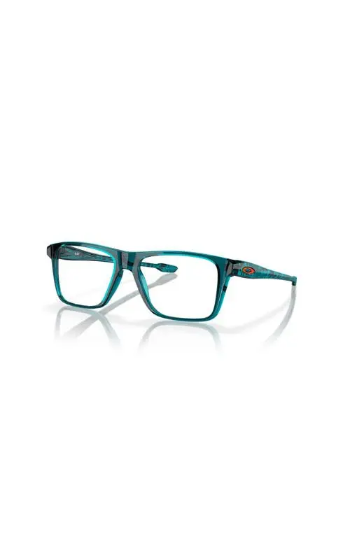 Oakley 50mm Rectangle Optical Glasses - Blue