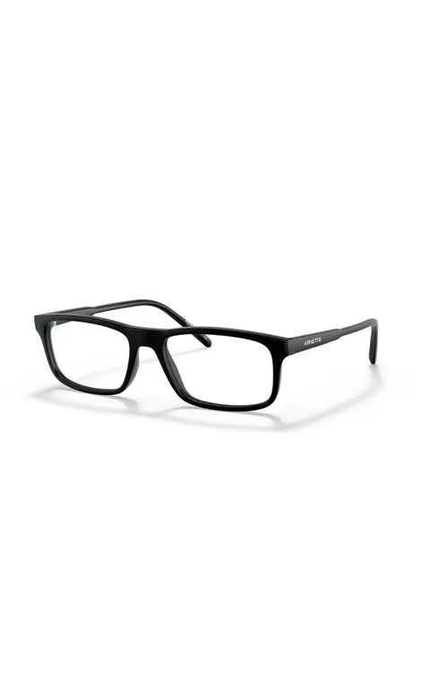 ARNETTE 52mm Rectangle Optical Glasses - Black