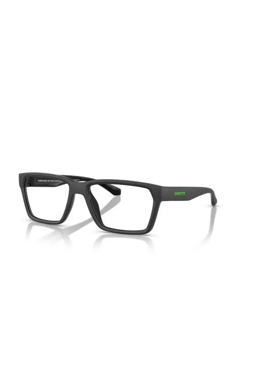 ARNETTE Rectangle Full Rim Eyeglasses - Black