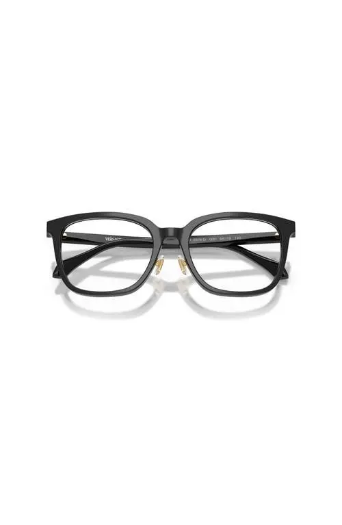 Versace Square Optical Glasses - Black