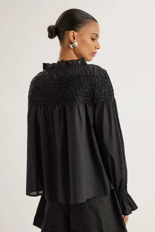 Merlette Majorelle Top - Black